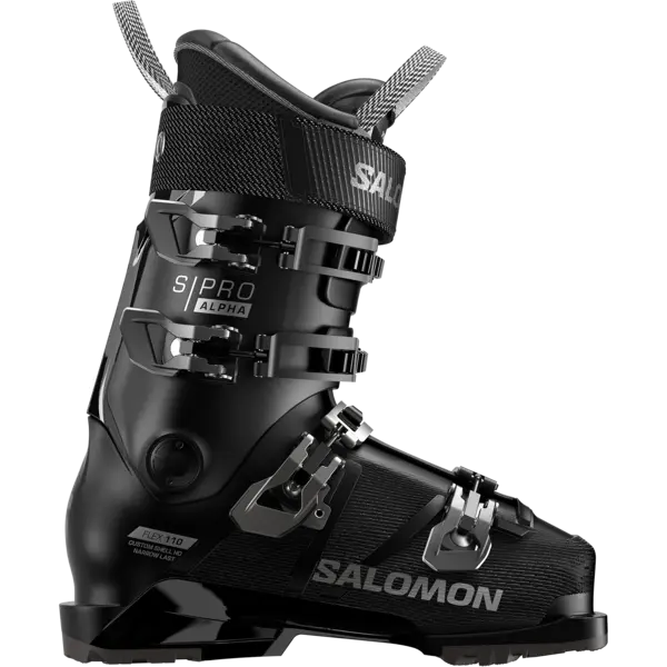 SALOMON S/pro Alpha 110 Gw Boots - Black / Dark Grey Met.