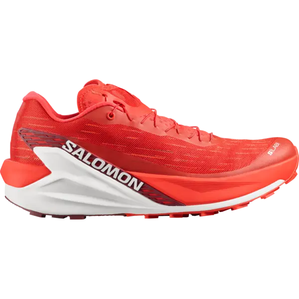 SALOMON S/lab Pulsar 4 Trail Running Shoes - Fiery Red / Vanilla Ice