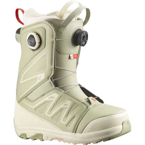 SALOMON Ivy Boa Sj Boots - Tea / Almond Milk