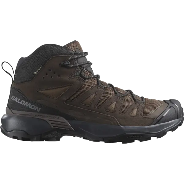 SALOMON X Ultra 360 Ltr Mid Gtx Hiking Shoes - Dark Earth / Delicioso