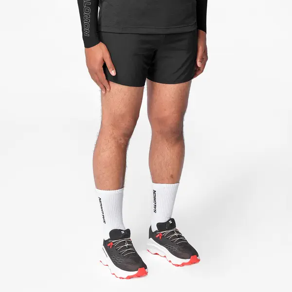 SALOMON Core 5" Shorts - Deep Black