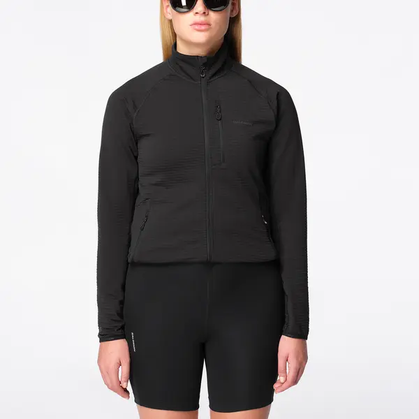 SALOMON Essential Lightwarm Full-zip Fleece - Deep Black