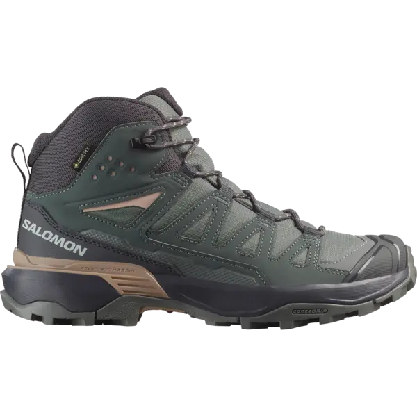 SALOMON X Ultra 360 Mid Gore-tex Hiking Shoe - Sedona Sage / Urban Chic