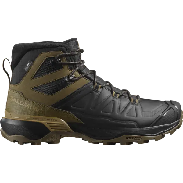 SALOMON X Ultra Snowpilot Wp Boots - Black / Military Olive