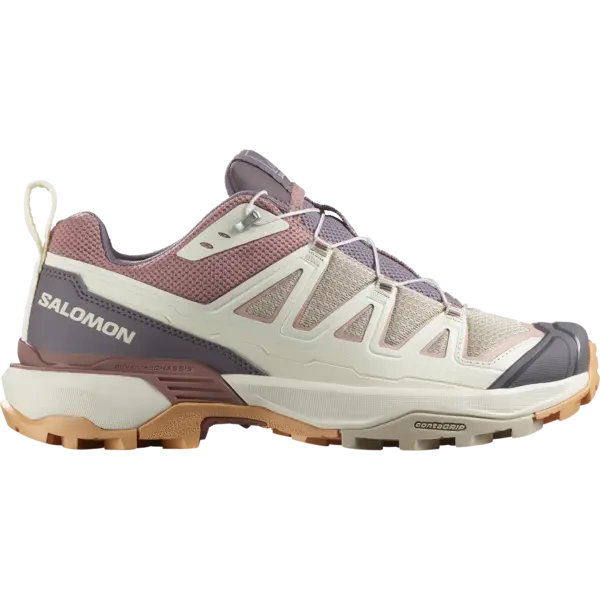 SALOMON X Ultra 360 Edge Hiking Shoe - Silver Cloud / Vanilla Ice