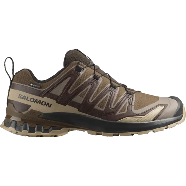 SALOMON Xa Pro 3d V9 Gore-tex Trail Running Shoes - Dark Earth / Desert Tan