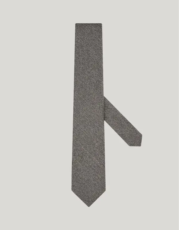 Canali Impeccabile Standard Neck Tie - Grey