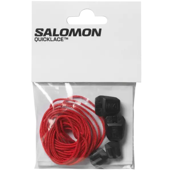 SALOMON Quicklace Kit - Racing Red/black