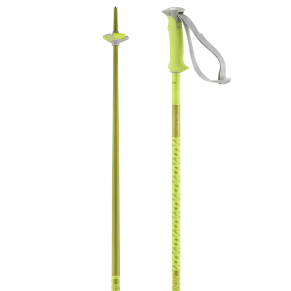 SALOMON Polar Ski Poles - Neon Yellow
