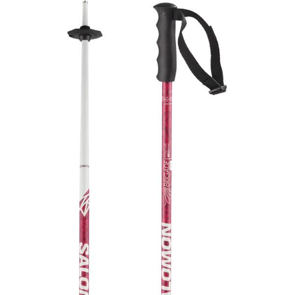 SALOMON Brigade Jr. Ski Pole - Pink