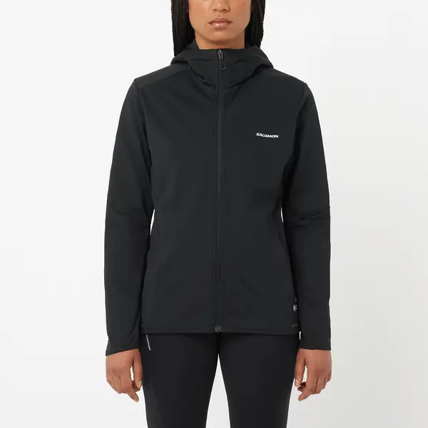 SALOMON Gore-tex Infinium™ Windstopper® Softshell Jacket - Deep Black