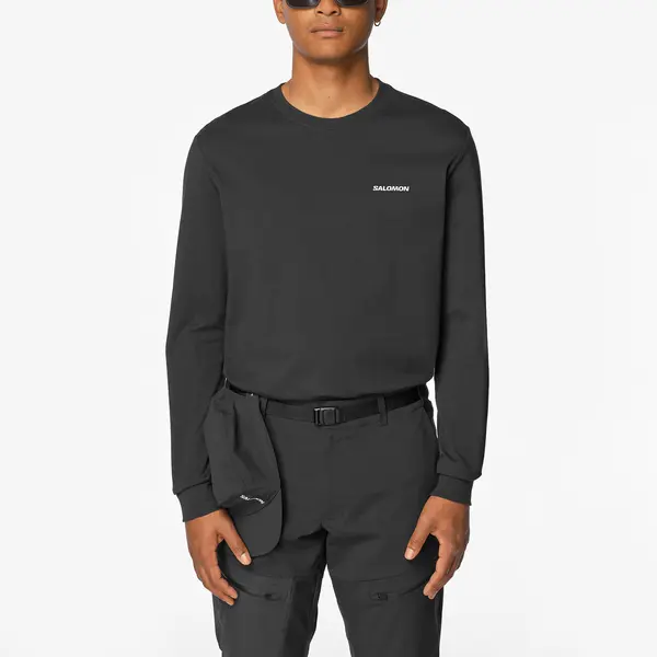 SALOMON Logo - Deep Black