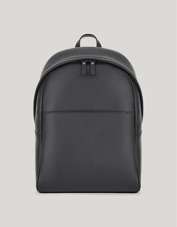 Canali Calfskin Backpack - Black