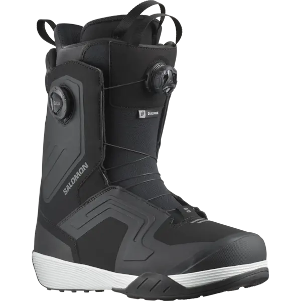 SALOMON Dialogue Dual Boa Wide Boots - Black / Black