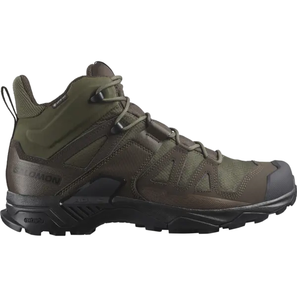 SALOMON X Ultra Tracker Gore-tex Hiking Boots - Ranger Green / Earth Brown
