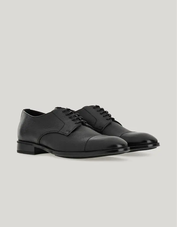 Canali Deerskin Cap-toe Derby