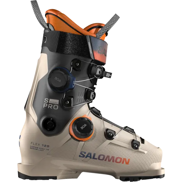 SALOMON S/pro Supra Dual Boa 120 Gw Boots - Humus / Black