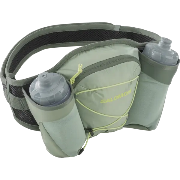 SALOMON Cross Belt With 2 Bottles - Green Milieu/agave Green