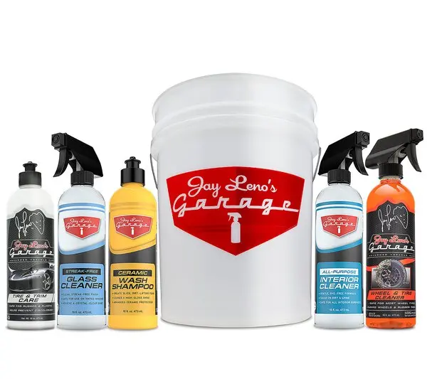 JAY LENO'S GARAGE 6-piece Car Essentials Kit - One-color