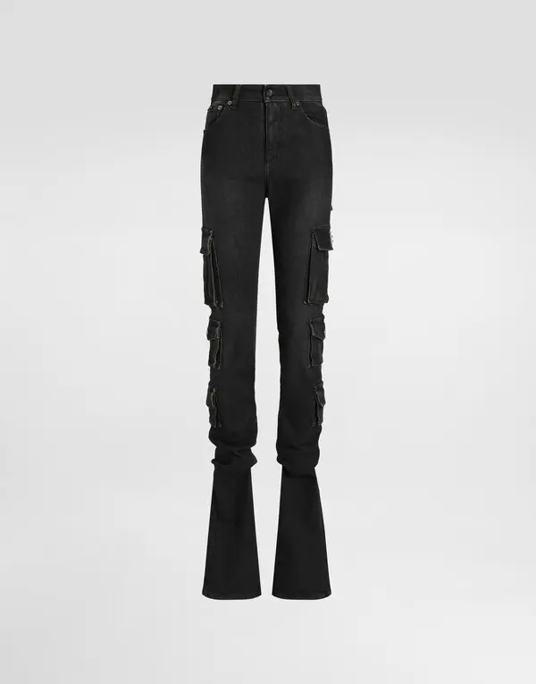 Dolce & Gabbana Denim Cargo Trousers
