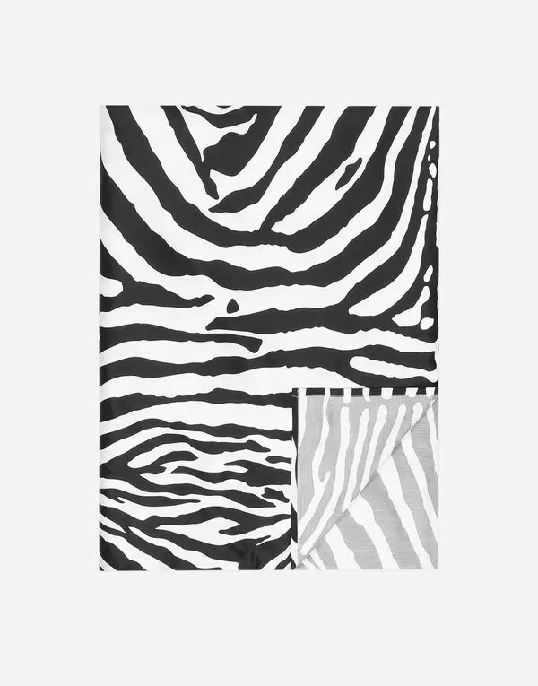 Dolce & Gabbana Cotton Sateen Fitted Sheet - Multicolor