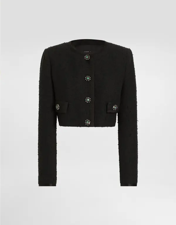 Dolce & Gabbana Basketweave Rachel Jacket