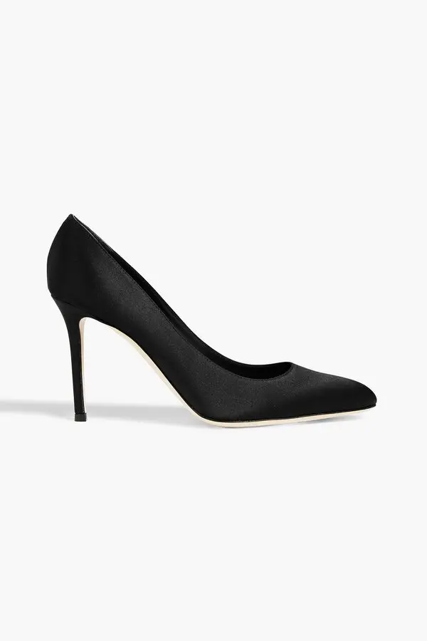 GIUSEPPE ZANOTTI Annette Satin Pumps