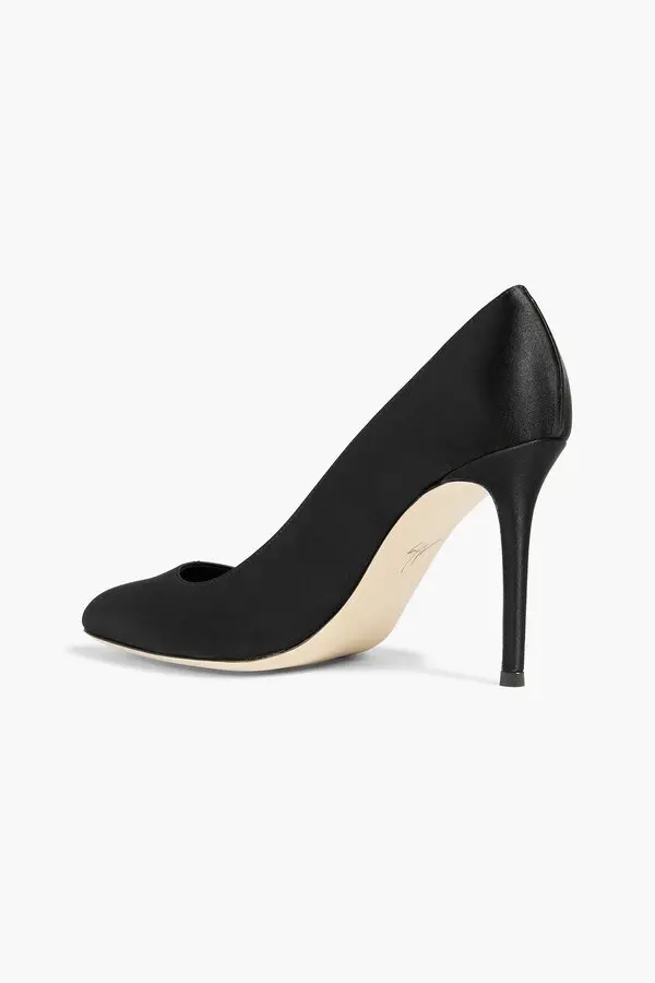 GIUSEPPE ZANOTTI Annette Satin Pumps