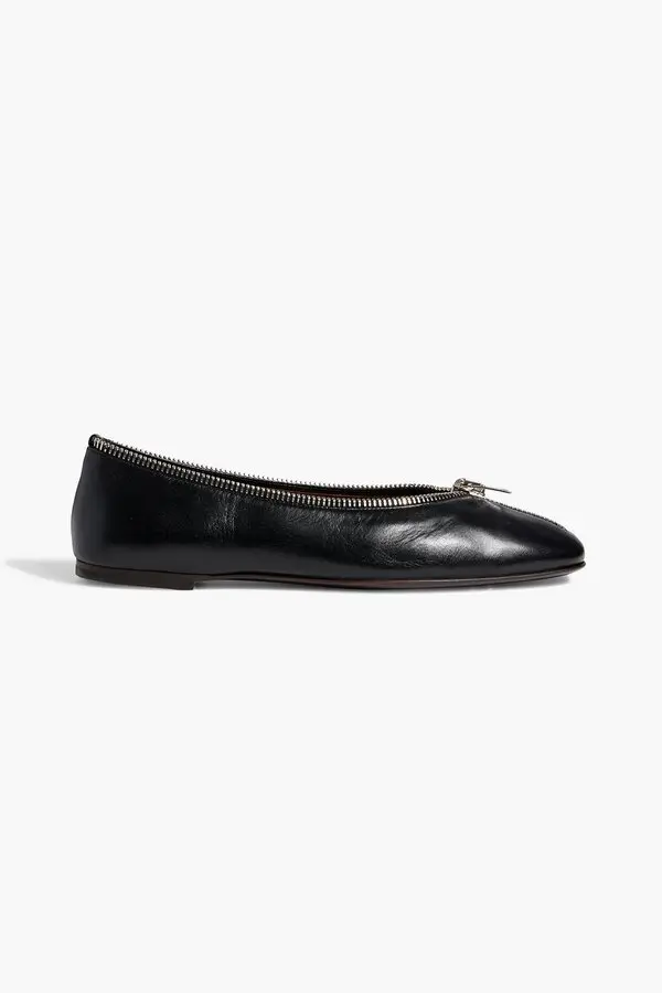 GIUSEPPE ZANOTTI Amanda Leather Ballet Flats