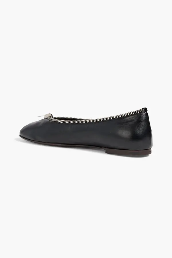 GIUSEPPE ZANOTTI Amanda Leather Ballet Flats