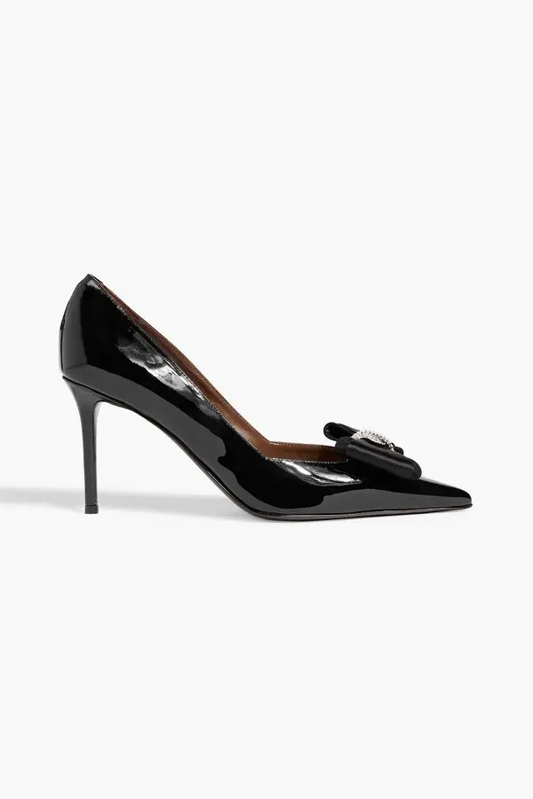 GIUSEPPE ZANOTTI Raquel 85 Patent-leather Pumps
