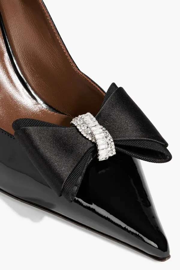 GIUSEPPE ZANOTTI Raquel 85 Patent-leather Pumps