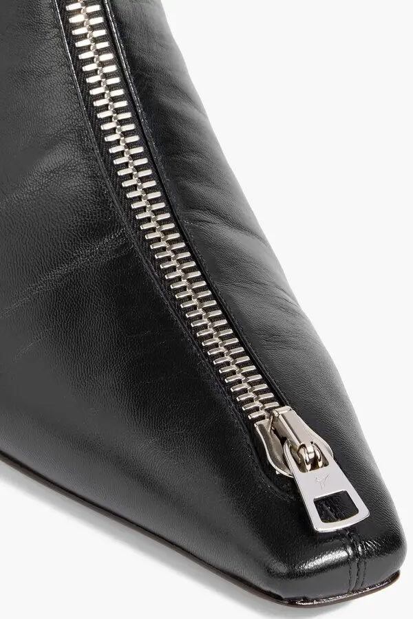 GIUSEPPE ZANOTTI Oraine 45 Leather Ankle Boots
