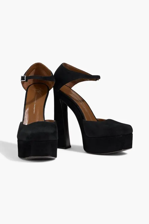 GIUSEPPE ZANOTTI Guendalina Platform Pumps - Black