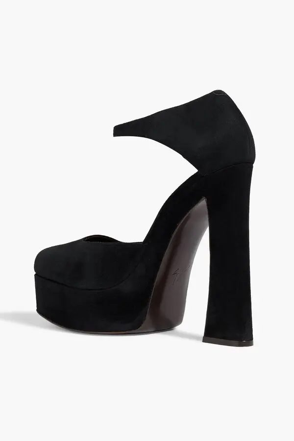 GIUSEPPE ZANOTTI Guendalina Platform Pumps - Black