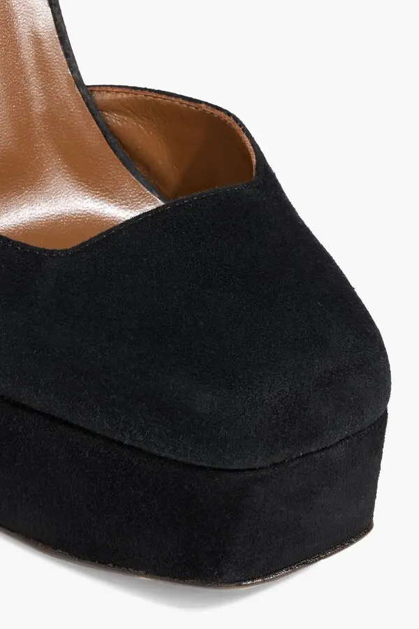 GIUSEPPE ZANOTTI Guendalina Platform Pumps - Black
