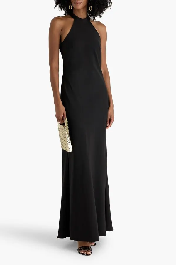MIKAEL AGHAL Crepe Gown