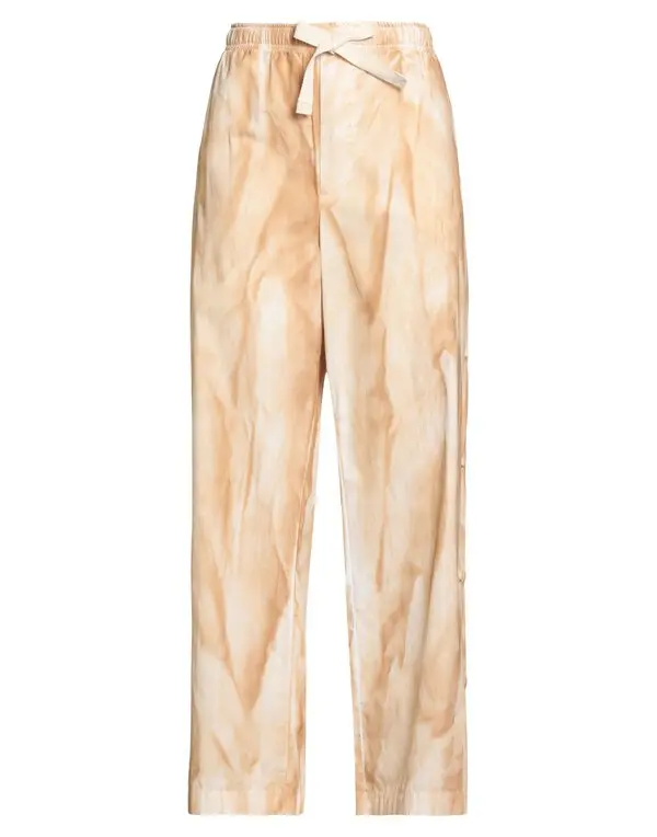 FEDERICO CINA Wide Leg Cotton Pants