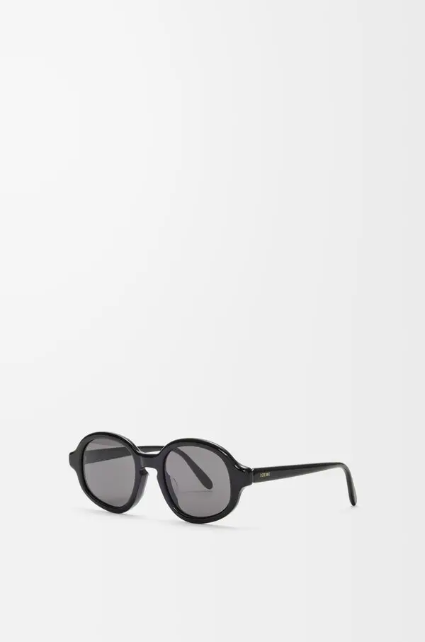 Loewe Delta Slim Sunglasses - Black