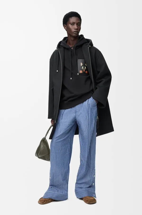 Loewe Hooded Wool Coat