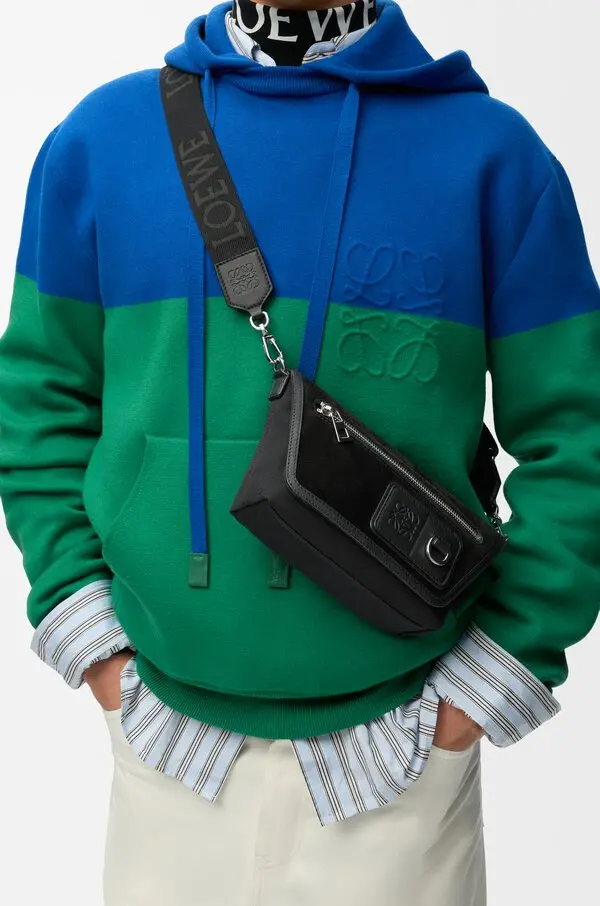 Loewe Mini Flex Messenger - Black