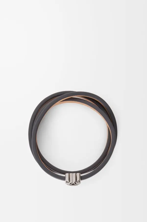 Loewe Anagram Bombé Twist Bracelet - Slate