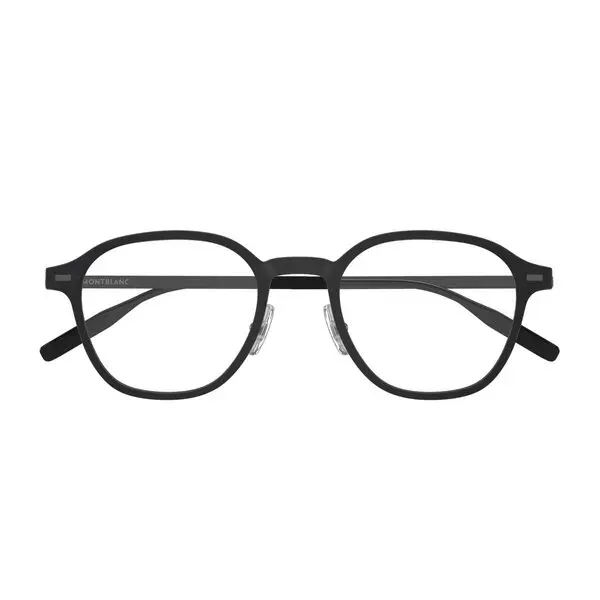 Montblanc Snowcap Line Eyeglasses - Black/metal Black
