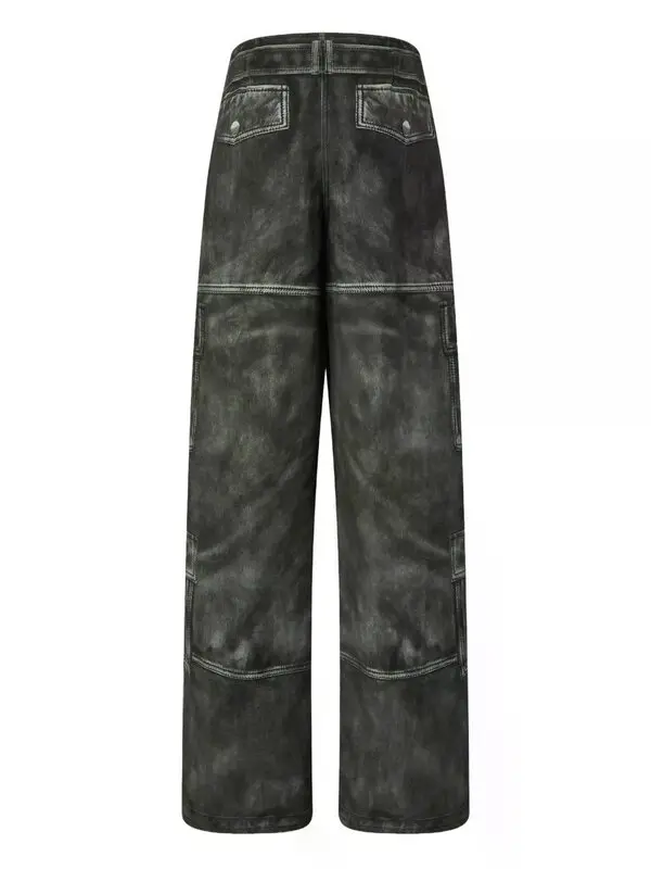 Pinko Distressed Straight Trousers