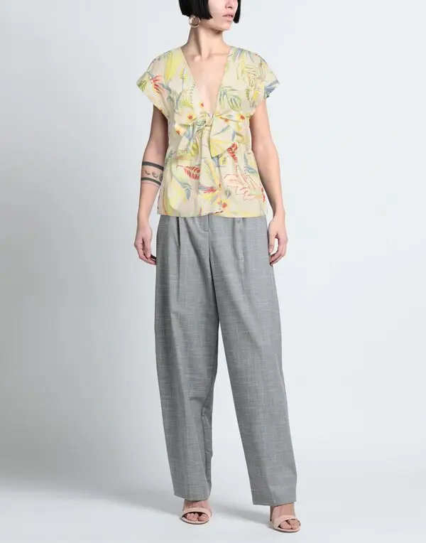 TWINSET Floral-print Peplum Top