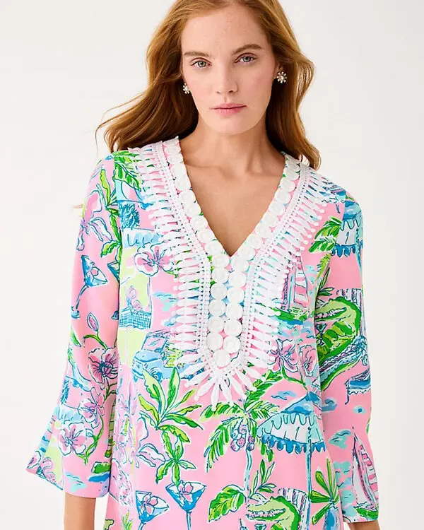 Lilly Pulitzer® Ocleppo V-neck Maxi Caftan
