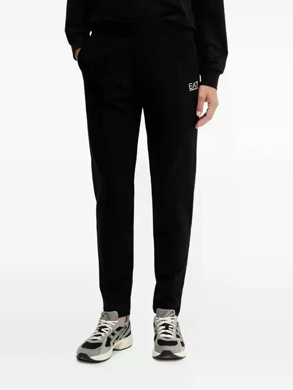 EA7 Logo-print Tracksuit - Black