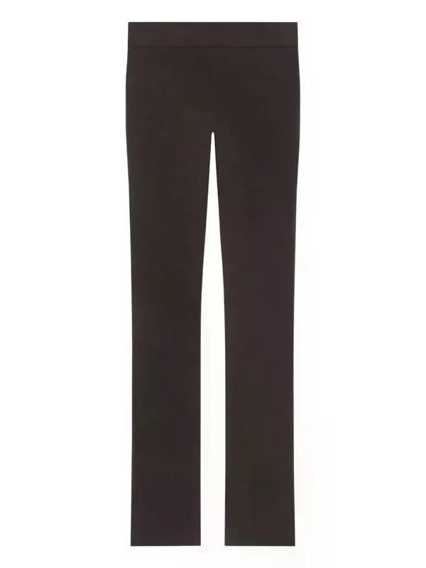 COURREGES Bootcut Interlock Trousers - Brown