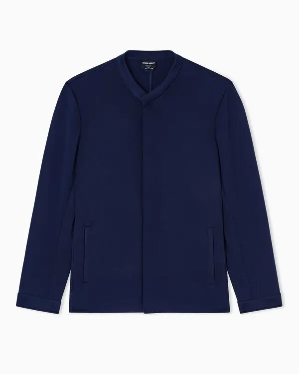 Giorgio Armani Cashmere Double Jersey Shirt Jacket