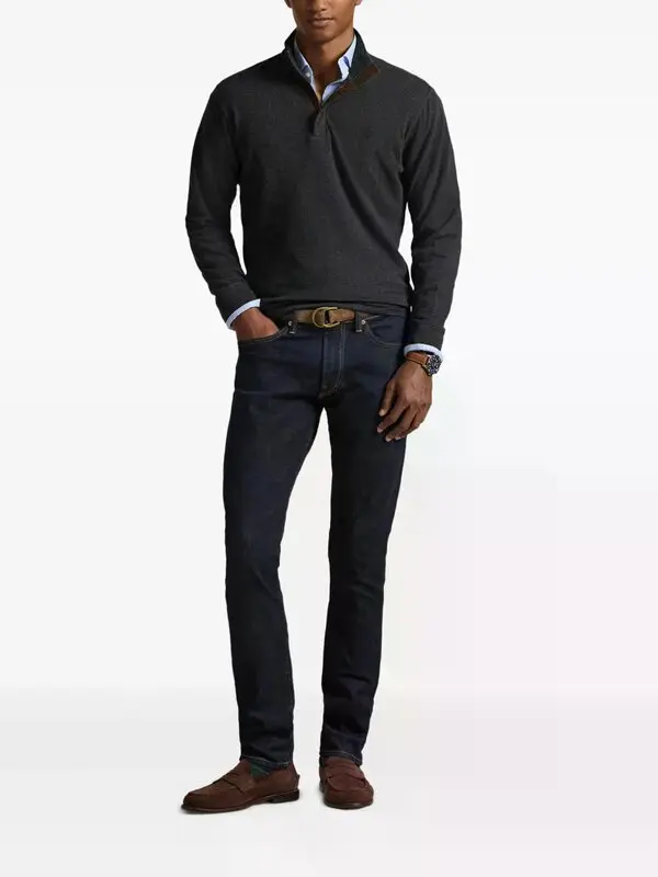 Polo Ralph Lauren Herringbone Half-zip Sweatshirt